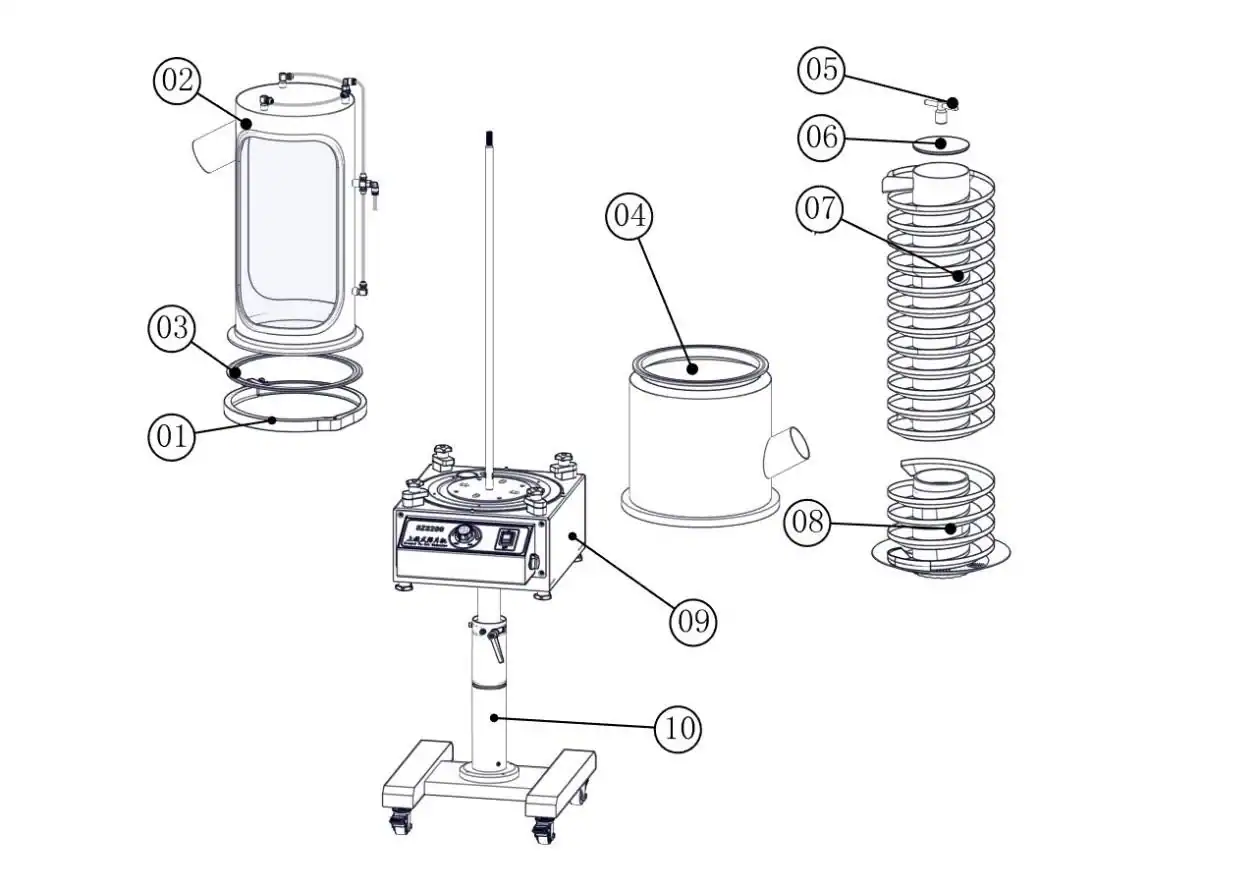 Tablet sieving machine High Efficiency Uphill Tablet Dedust